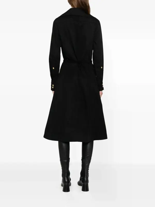 PATOU Belted Midi Shirt Dress