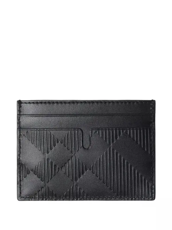 Burberry Leather Cardholder - Black