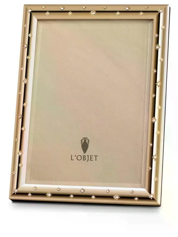 L'Objet Stars Photo Frame - Gold