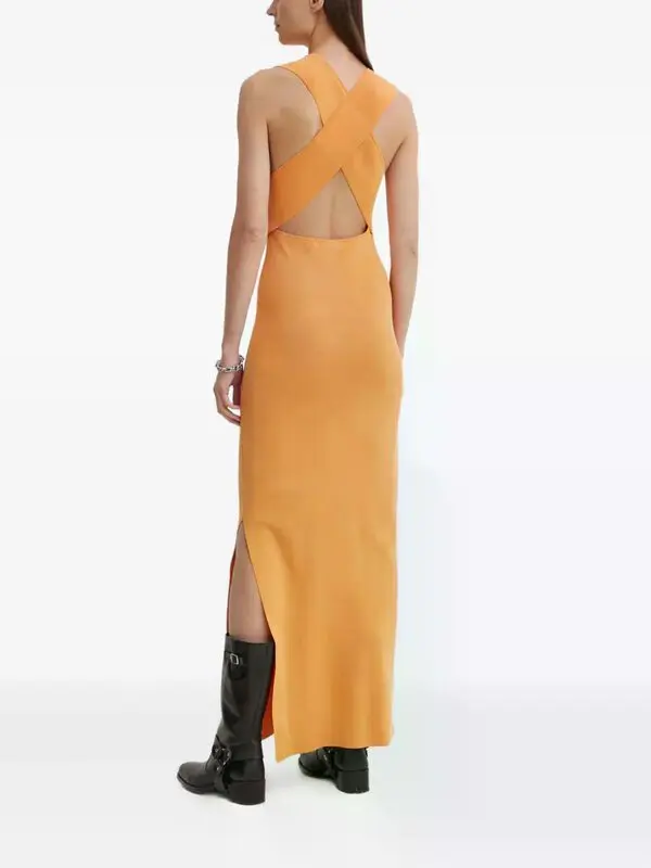 GESTUZ Side-slit Maxi Dress