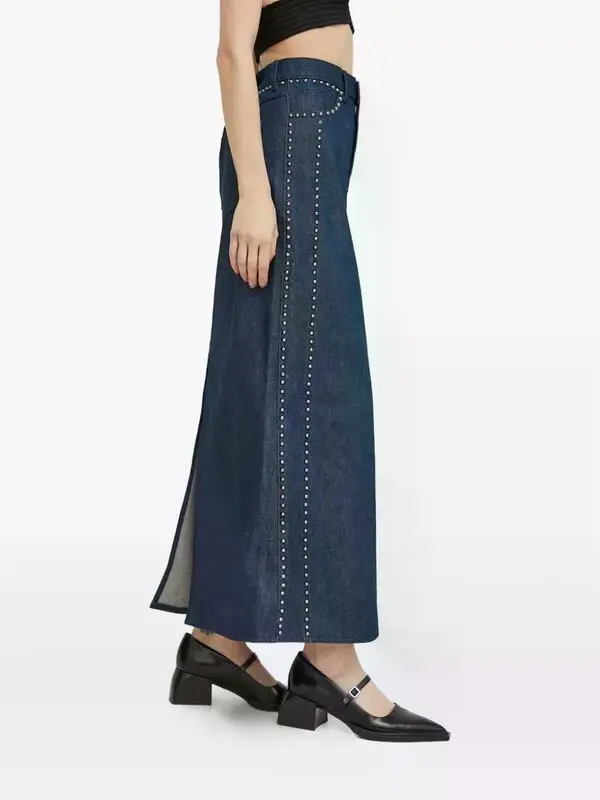 GESTUZ Studded Maxi Skirt