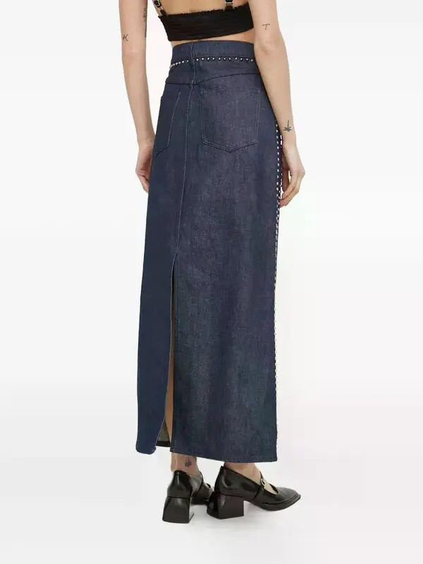 GESTUZ Studded Maxi Skirt