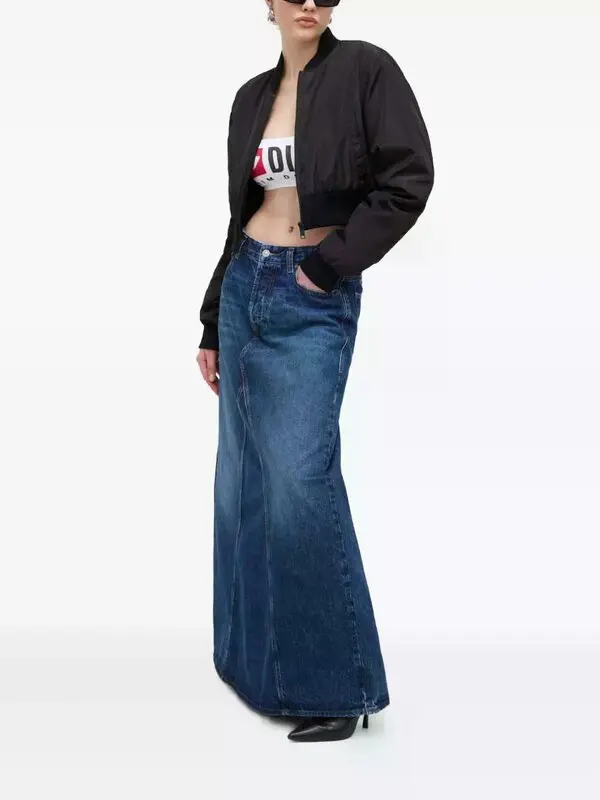DIESEL® Panelled Maxi Skirt
