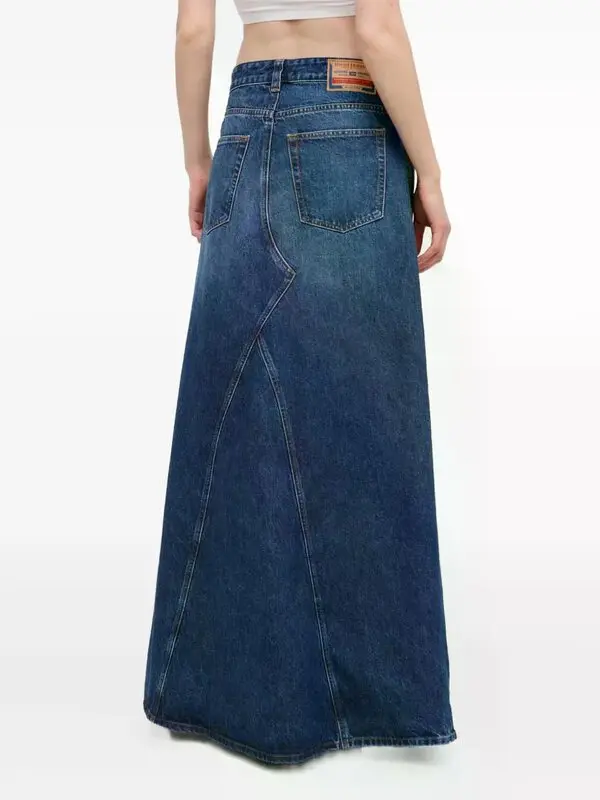DIESEL® Panelled Maxi Skirt