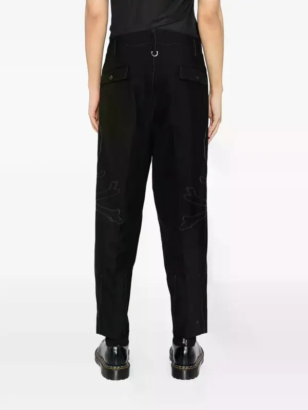 MASTERMIND WORLD Logo-embroidered Trousers