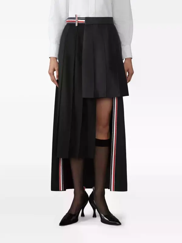 Thom Browne Panelled Maxi Skirt