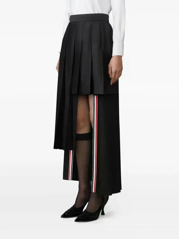 Thom Browne Panelled Maxi Skirt