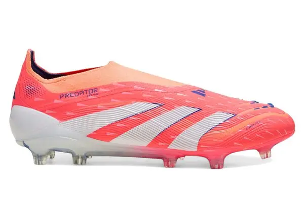Adidas Predator Elite Laceless Fg - Signal Coral/cloud White/beam Orange