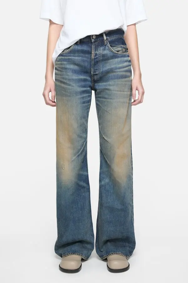 Acne Studios 2021f Rocka Regular Fit Jeans