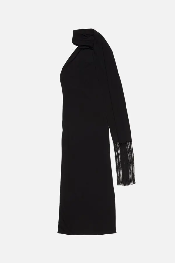 Acne Studios Draped Satin Dress