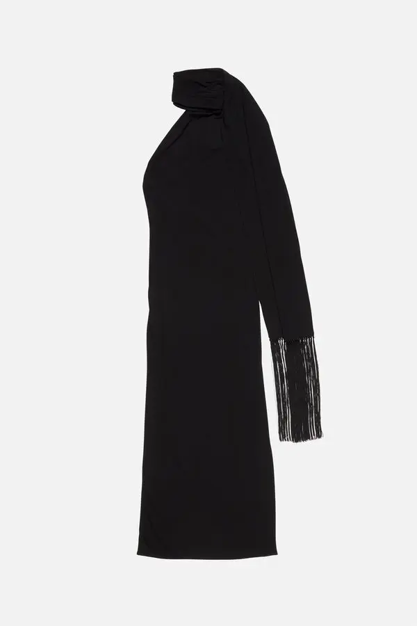 Acne Studios Draped Satin Dress