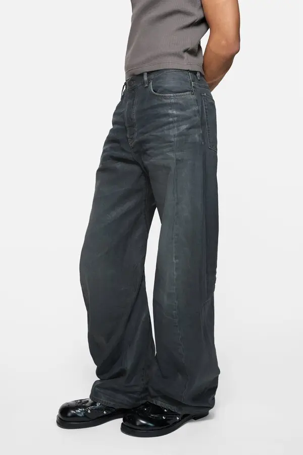 Acne Studios 2006m Glossy Loose Fit Jeans