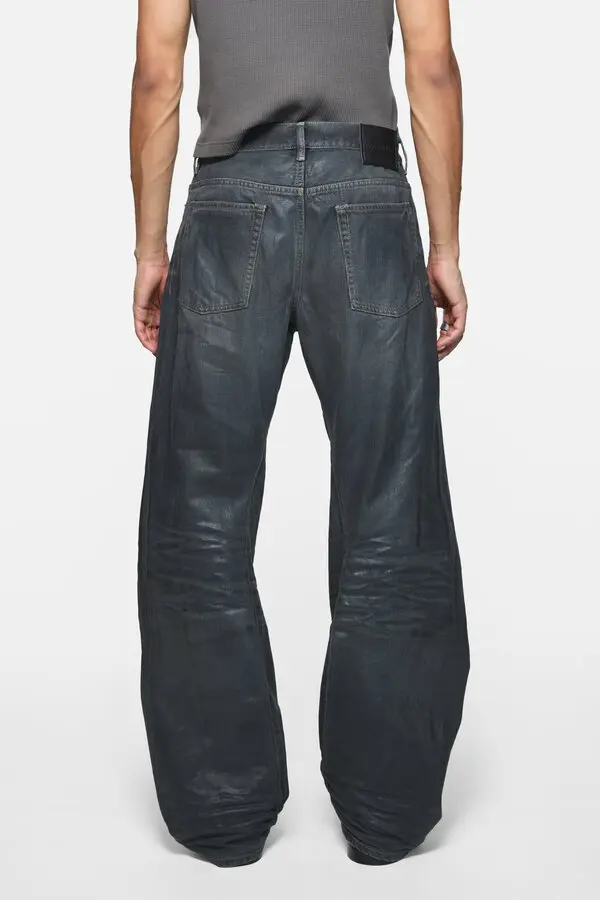 Acne Studios 2006m Glossy Loose Fit Jeans