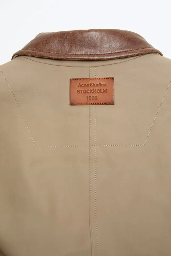 Acne Studios Twill Jacket - Khaki Beige