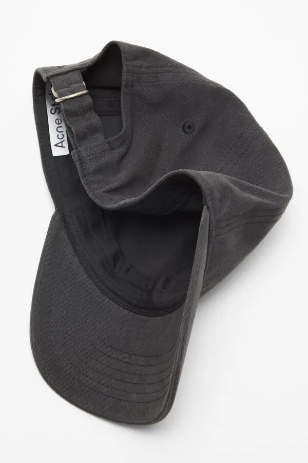 Acne Studios Face Stud Cap - Black