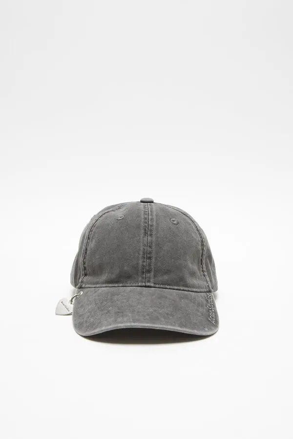 Acne Studios Twill Cap With Pendant