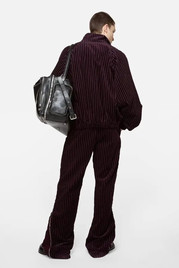 Acne Studios Corduroy Bomber Jacket - Burgundy