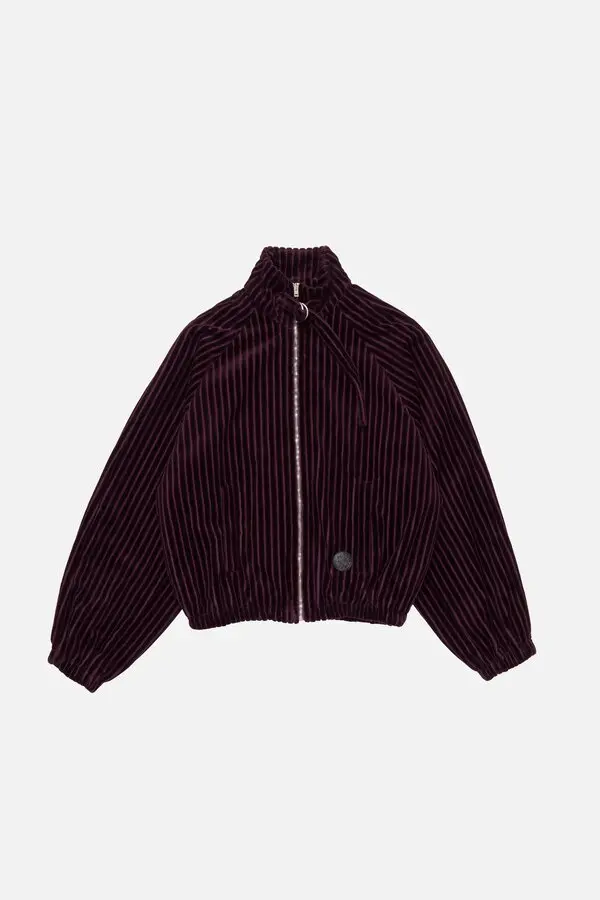 Acne Studios Corduroy Bomber Jacket - Burgundy