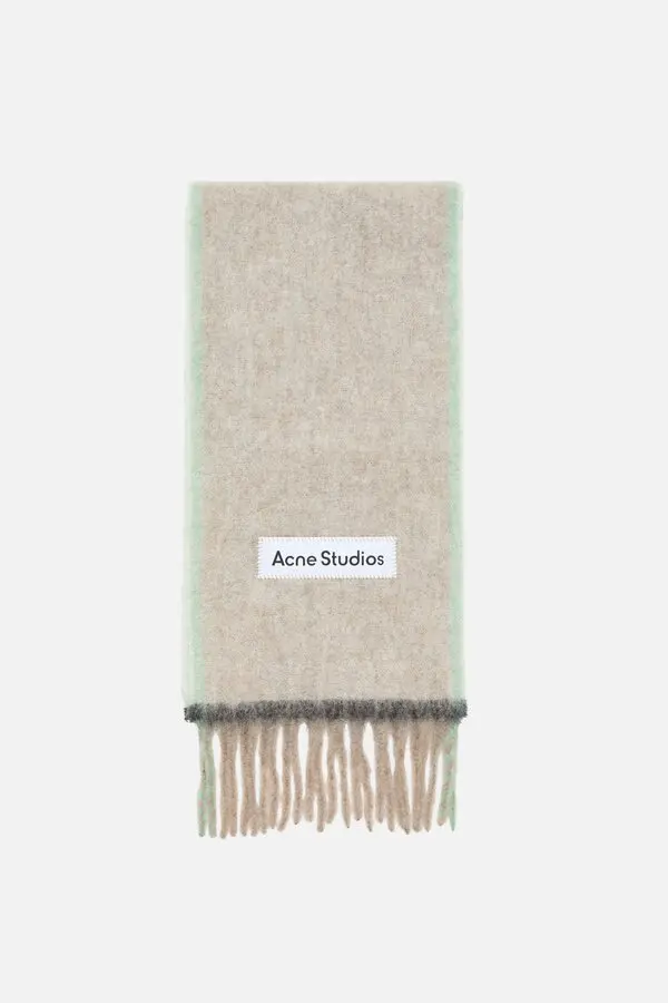 Acne Studios Wool Mohair Scarf Narrow