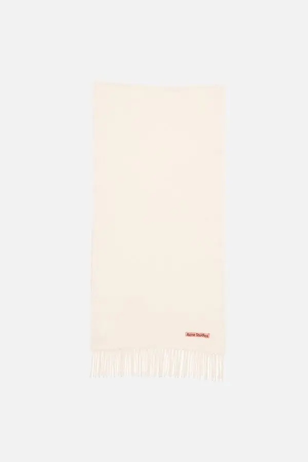Acne Studios Fringe Wool Scarf – Narrow