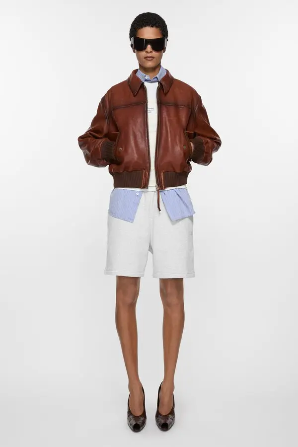 Acne Studios Cotton Jersey Shorts