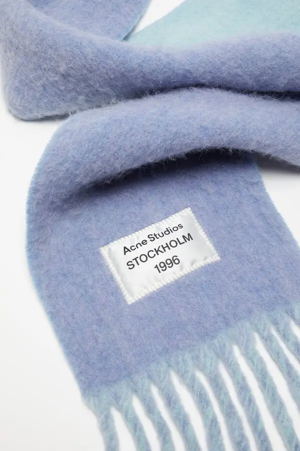 Acne Studios Bicolour Alpaca Scarf