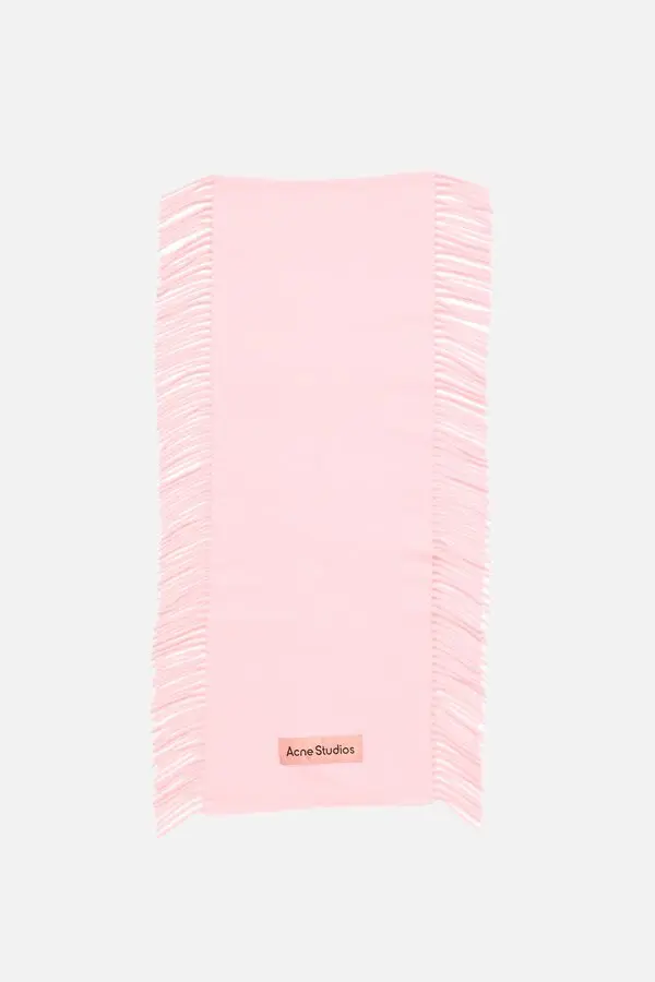 Acne Studios Fringe Wool Scarf
