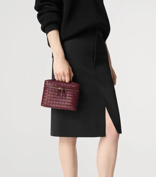 Bottega Veneta Mini Leather Bang Bang Shoulder Bag