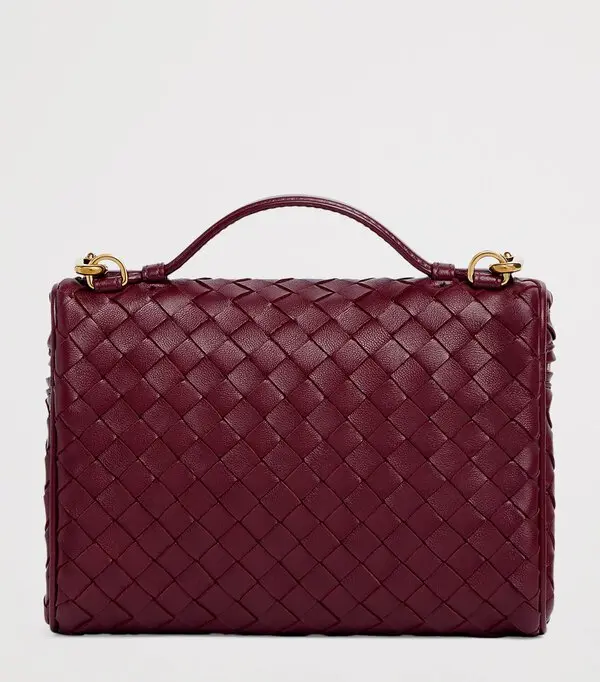 Bottega Veneta Mini Leather Bang Bang Shoulder Bag