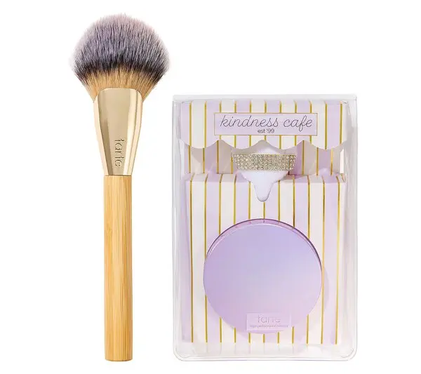 TARTE Special Edition Creaseless Setting Powder & Brush - One-color