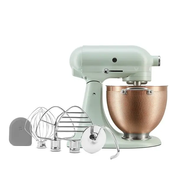 KITCHENAID Design Series 5-quart Tilt Head Stand Mixer Bundle - Blossom