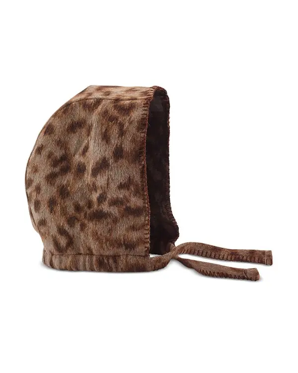 LELET NY Masha Wool Hood - Leopard