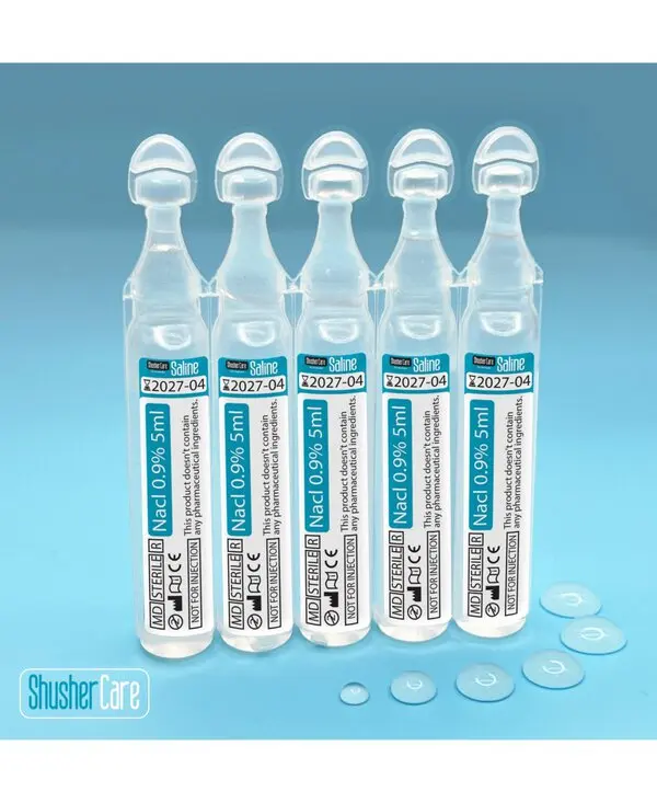 BABY SHUSHER Shusher Care Saline Ampoules 50ct - Clear
