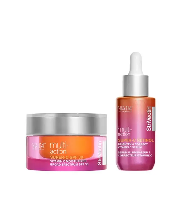 Strivectin Super-c Retinol Serum And Spf 30 Moisturizer Set