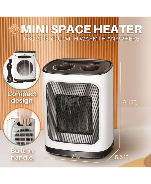 COWSAR Portable Electric Space Heater