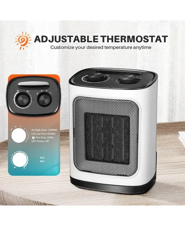 COWSAR Portable Electric Space Heater