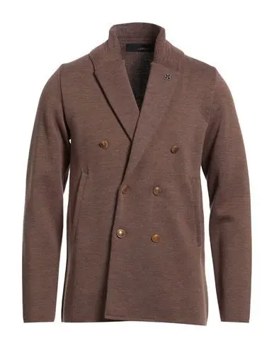 LARDINI Wool Double-breasted Blazer