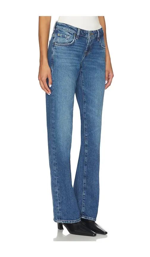 7 For All Mankind Low Straight Leg Jeans - Explorer