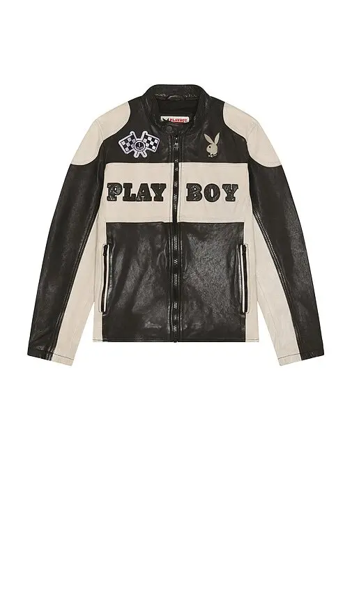 PLAYBOY Anderson Leather Jacket