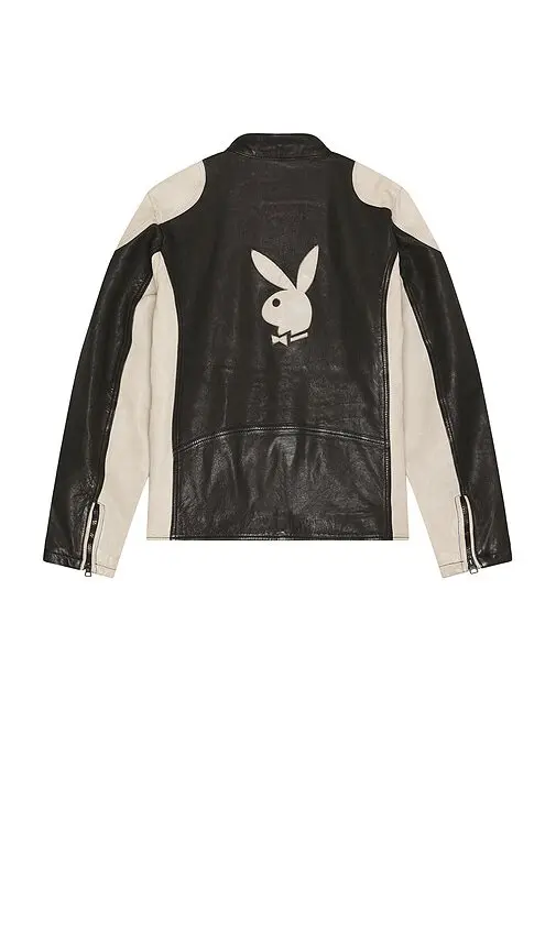 PLAYBOY Anderson Leather Jacket