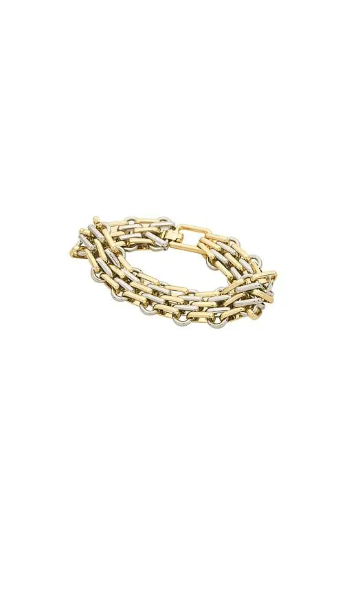 Baublebar Mixed Metal Link Bracelet - Silver & Gold