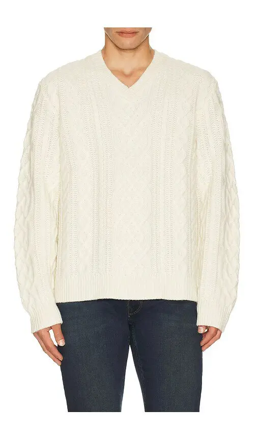 Paige Jimenez Cable Knit Sweater