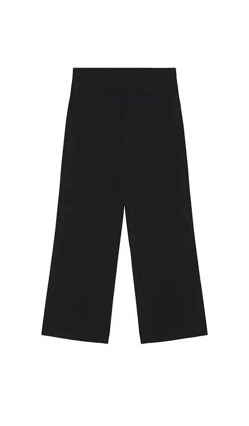 KROST Eco Wool Pleated Trouser - Dark Navy