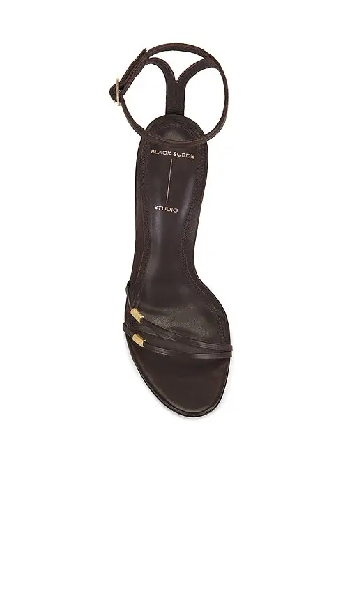 BLACK SUEDE STUDIO Britanny 100 Stiletto Sandal