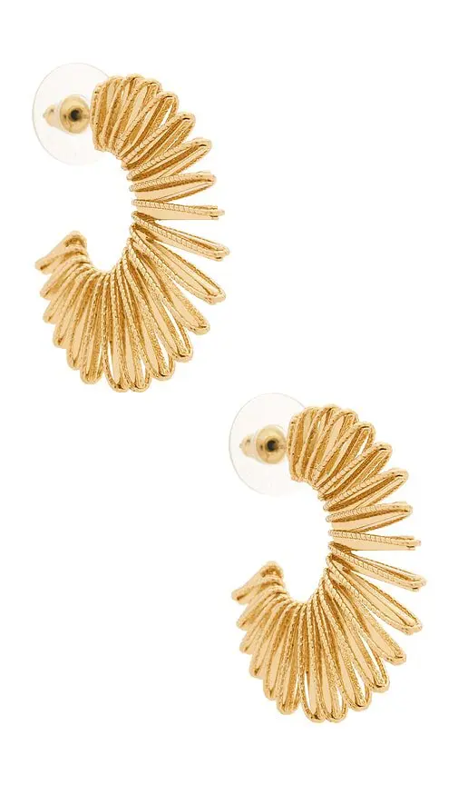 Baublebar Callista Sunburst Earrings - Gold
