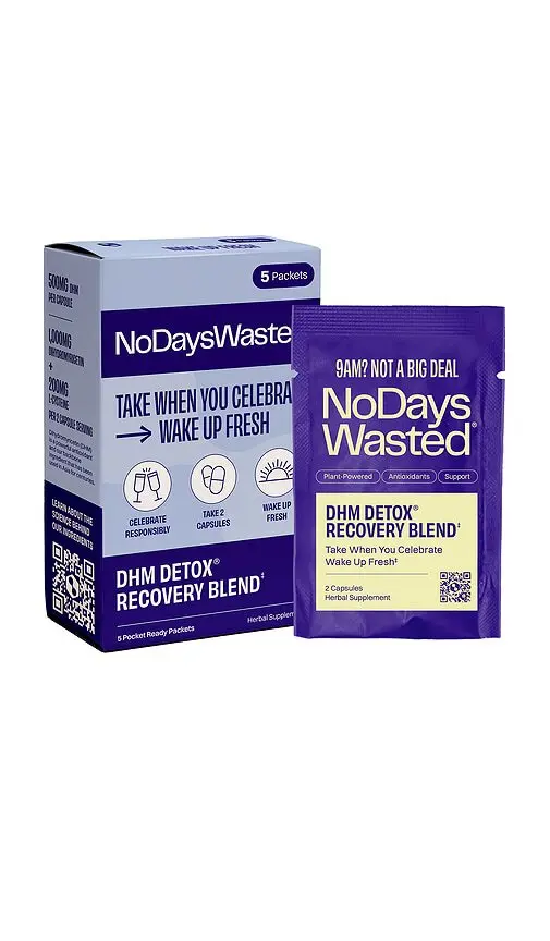NO DAYS WASTED Dhm Detox Recovery Blend 5 Pack - N,a
