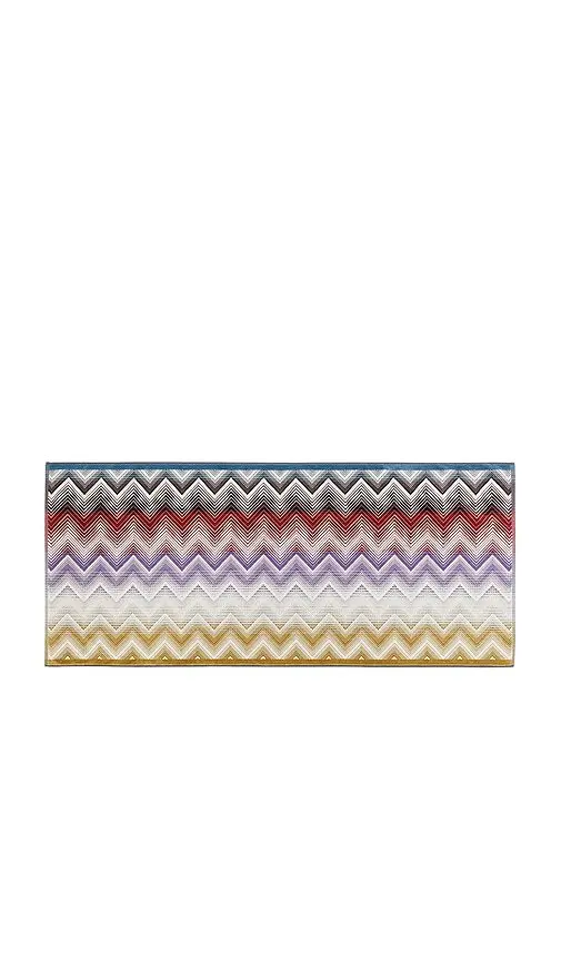 Missoni Marea Bath Mat In Purple,cream - N,a