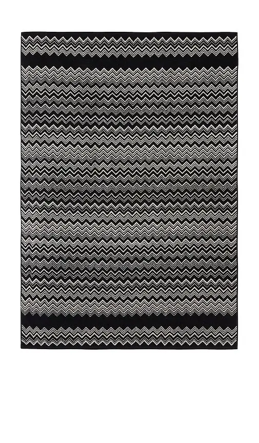 Missoni Keith Bath Sheet In Black - N,a