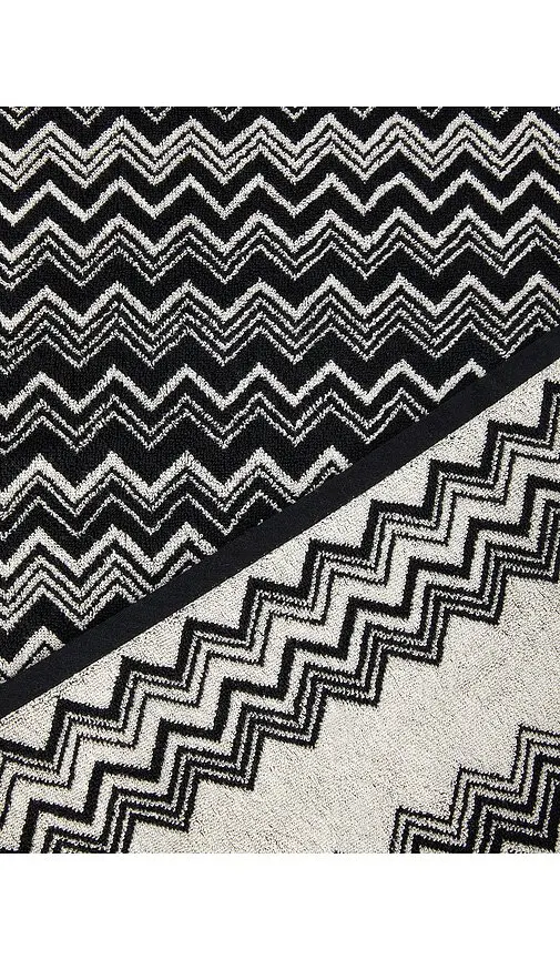 Missoni Keith Bath Sheet In Black