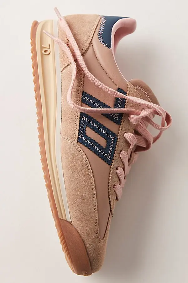 BACK 70 Jogger Sneakers - Camel Navy Pink